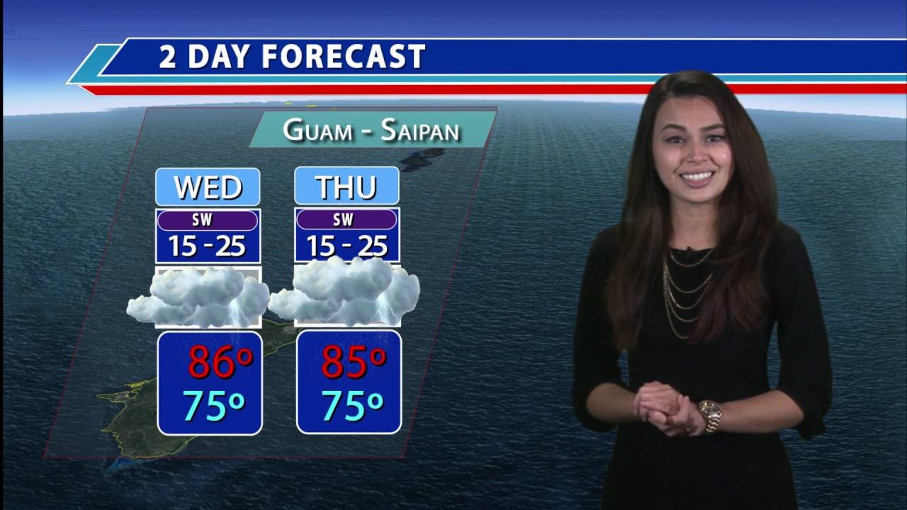 AM Weather with Chelsea Cruz (08/17/16) - YouTube