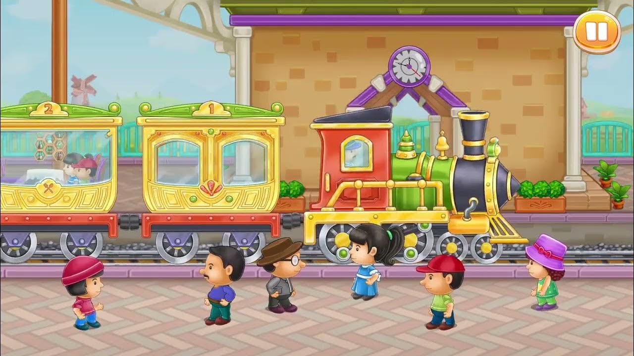 Kids Train Game: Build Station - YouTube