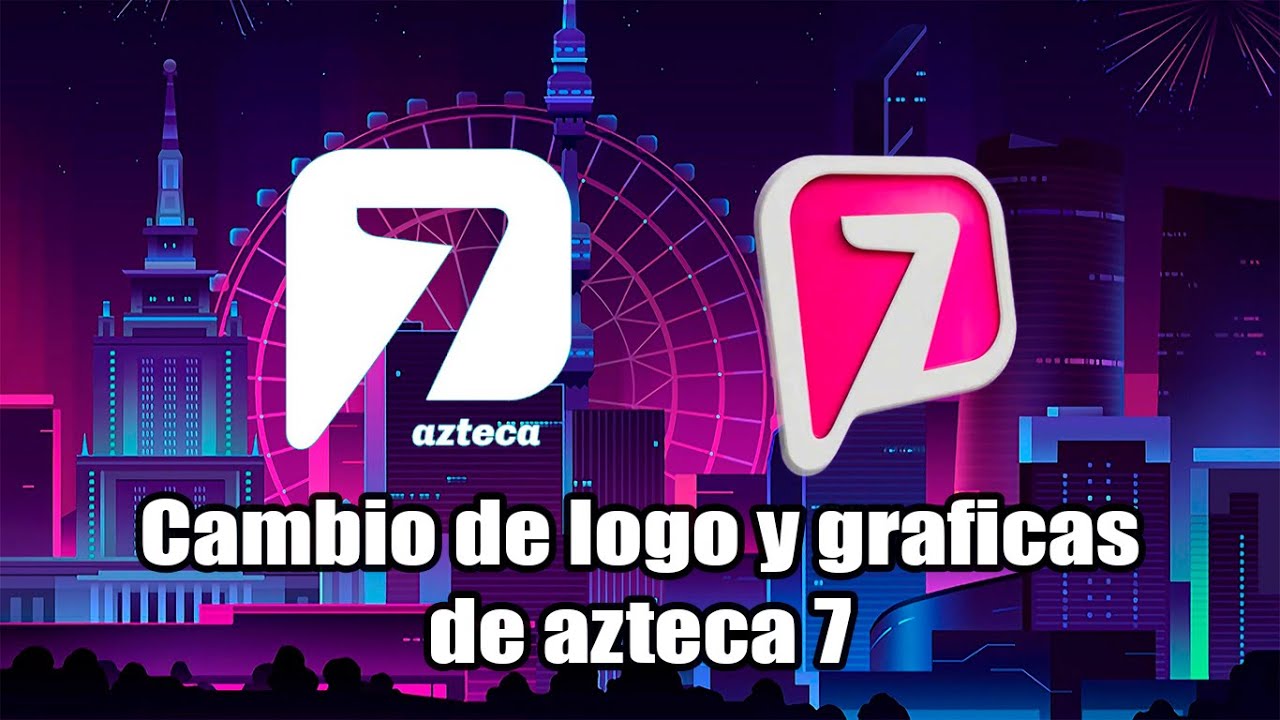 Nuevo logo y graficas de azteca 7 21 de octubre de 2024 | RAM18 cartoon ...