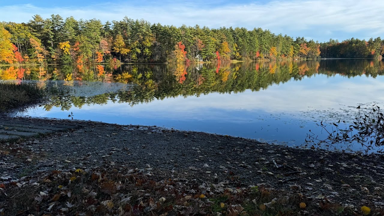Spacious Skies French Pond in Henniker ,NH - YouTube