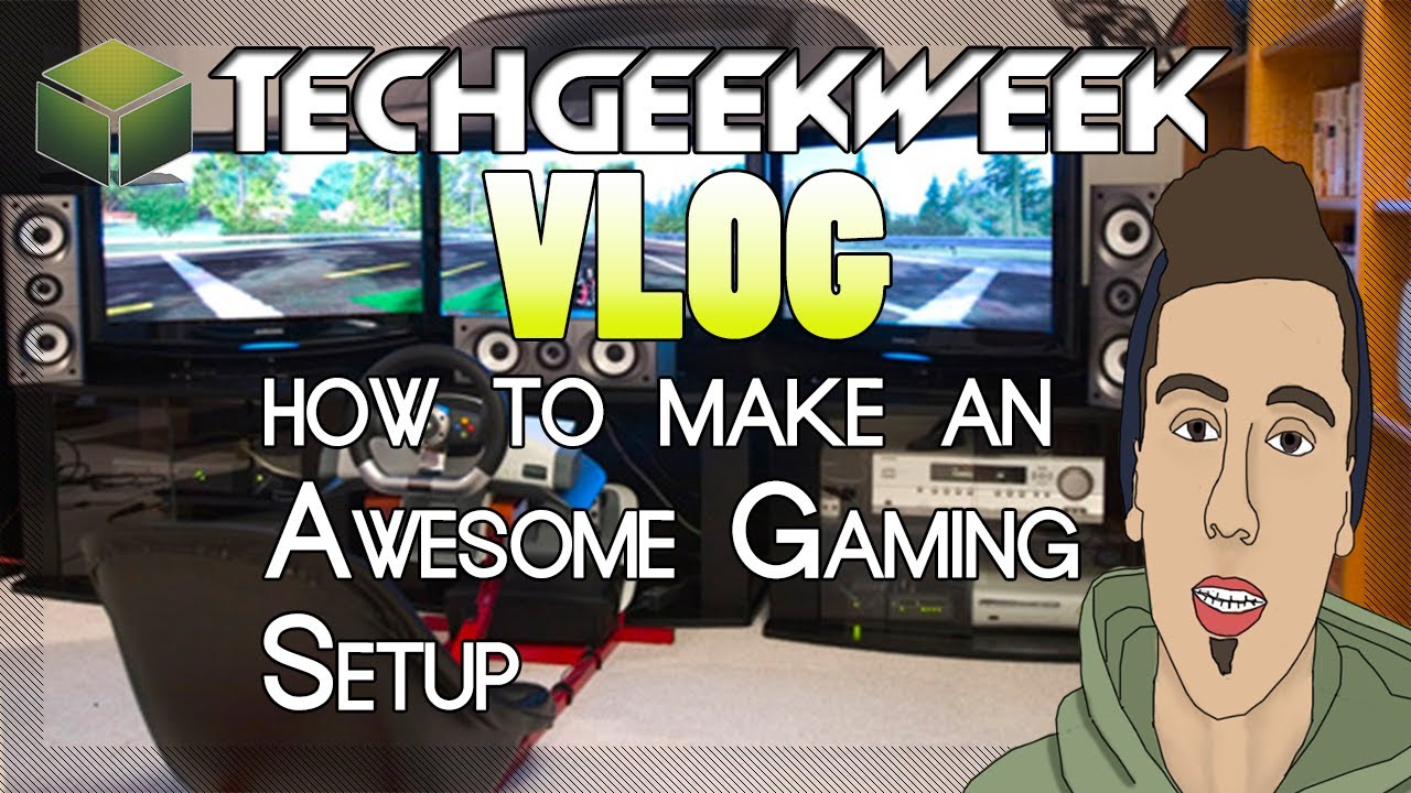 |VLOG| How To make an Awesome Gaming Setup 2013 |HD| - YouTube