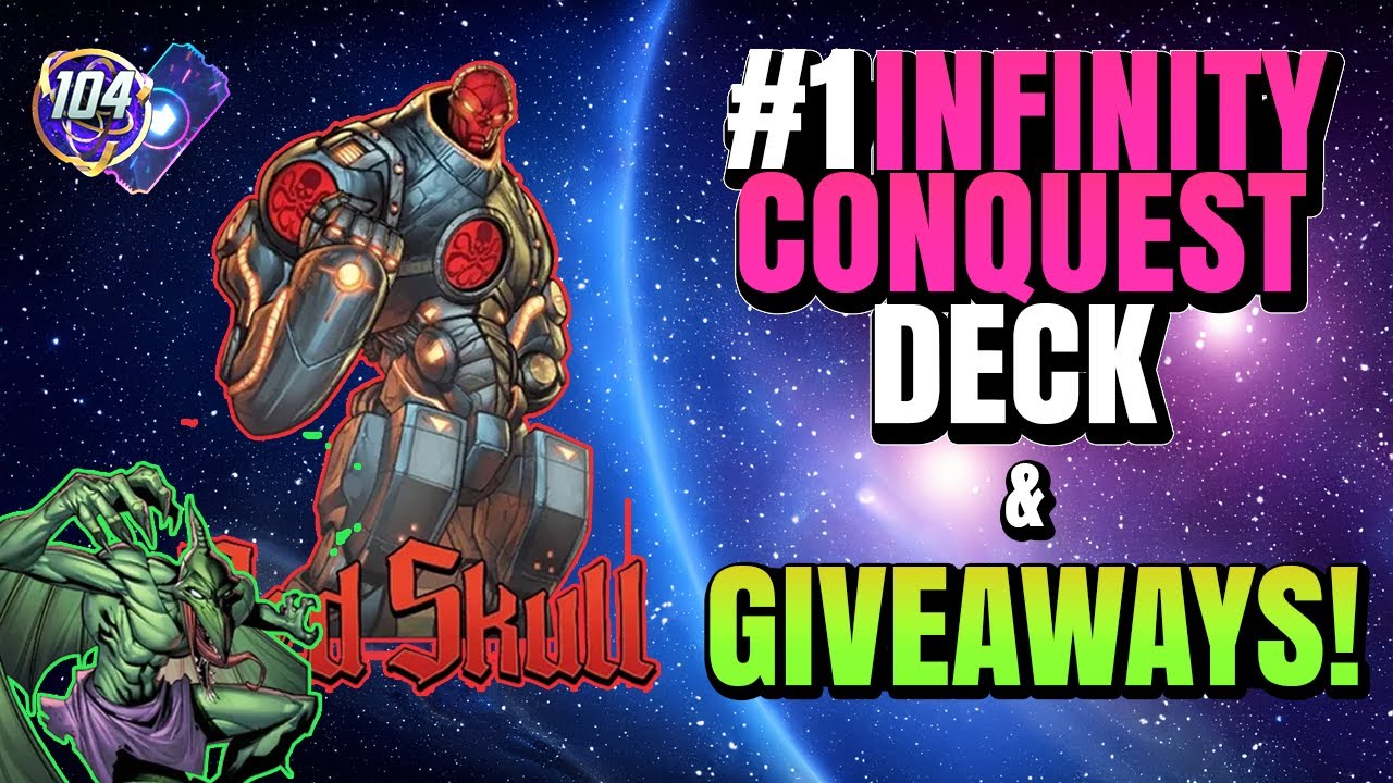 Sauron Redskull DOMINATES the INFINITY CONQUEST & GIVEAWAYS | Marvel ...