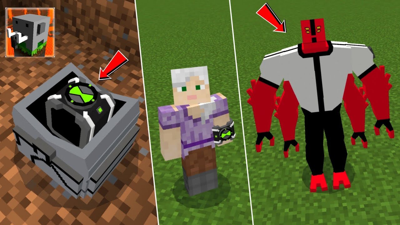 Ben 10 Omnitrix Mod in Craftsman - YouTube