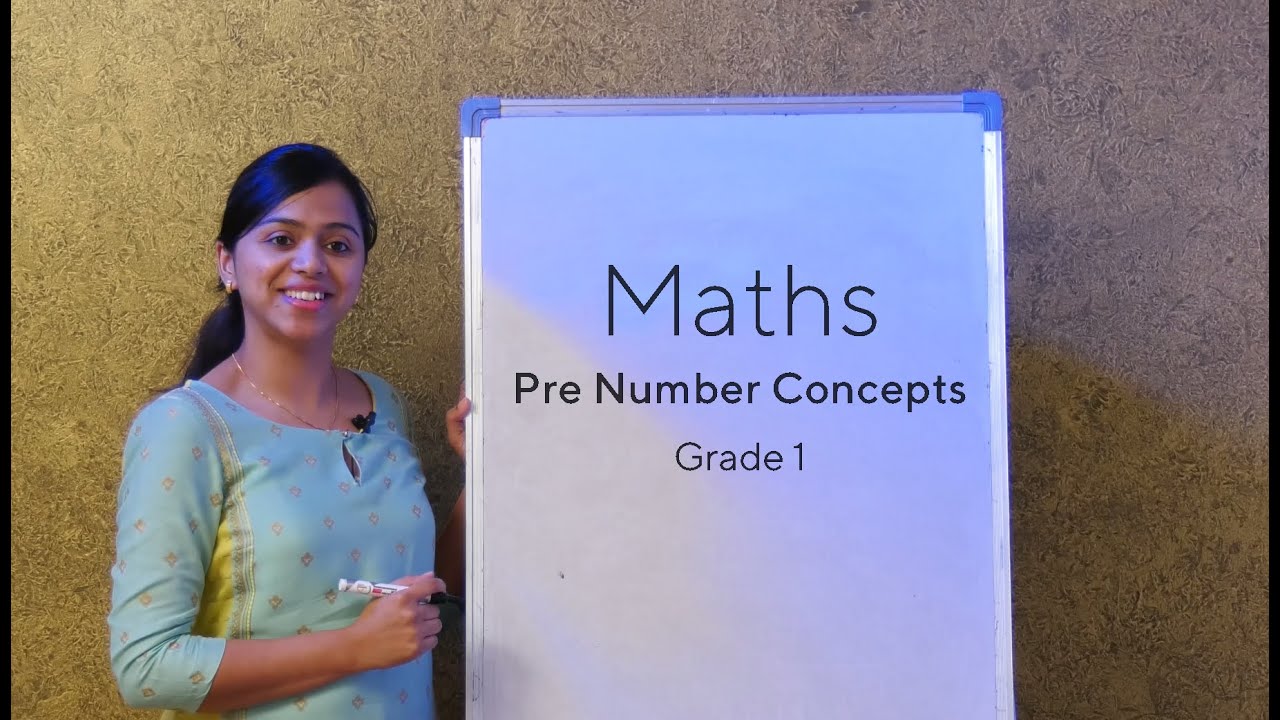 Grade 1 || MATHS || Unit-1 Pre Number Concepts - YouTube