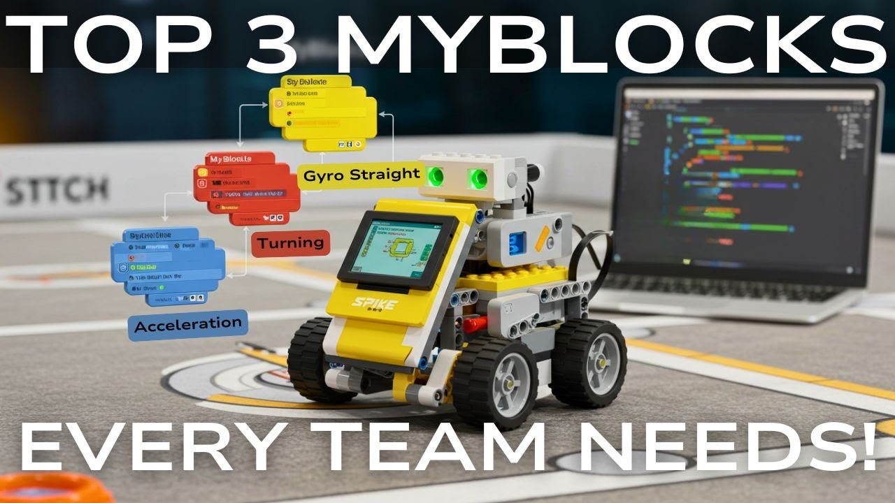 Top 3 MyBlocks for FIRST Lego League | Boost Your Robot's Performance ...