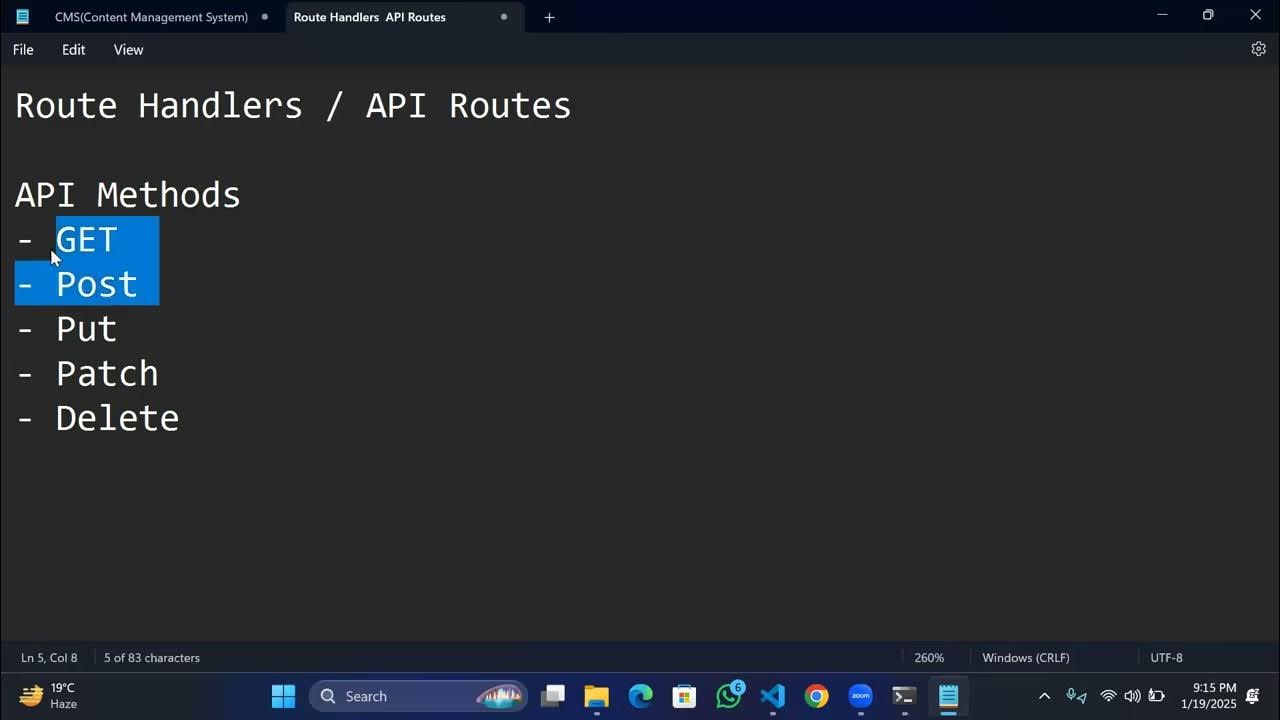 API Route in Nextjs | Web Development Course | - YouTube