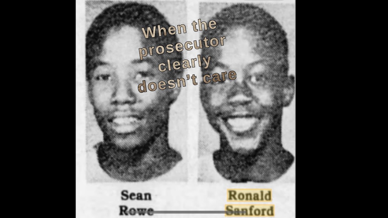 Ronald Sanford, 170 years for a crime at 13,The prosecutors concerns ...