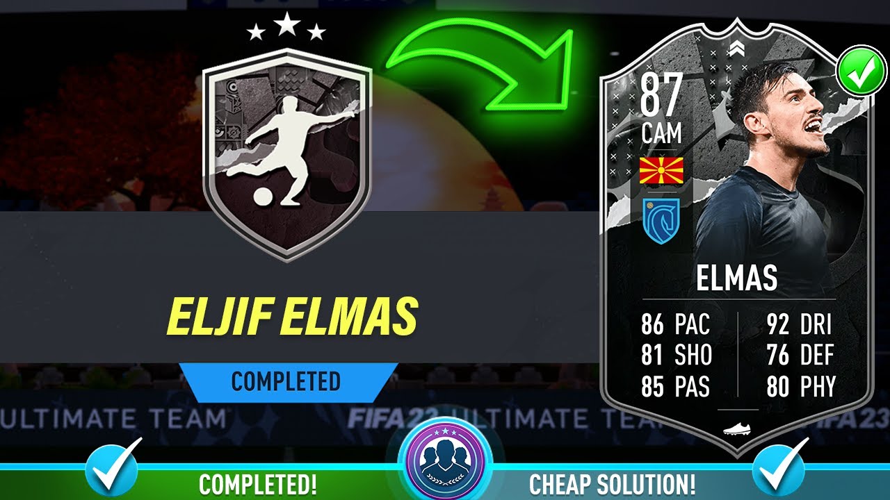 87 Showdown Eljif Elmas SBC Completed - Cheapest Solution & Tips - Fifa ...