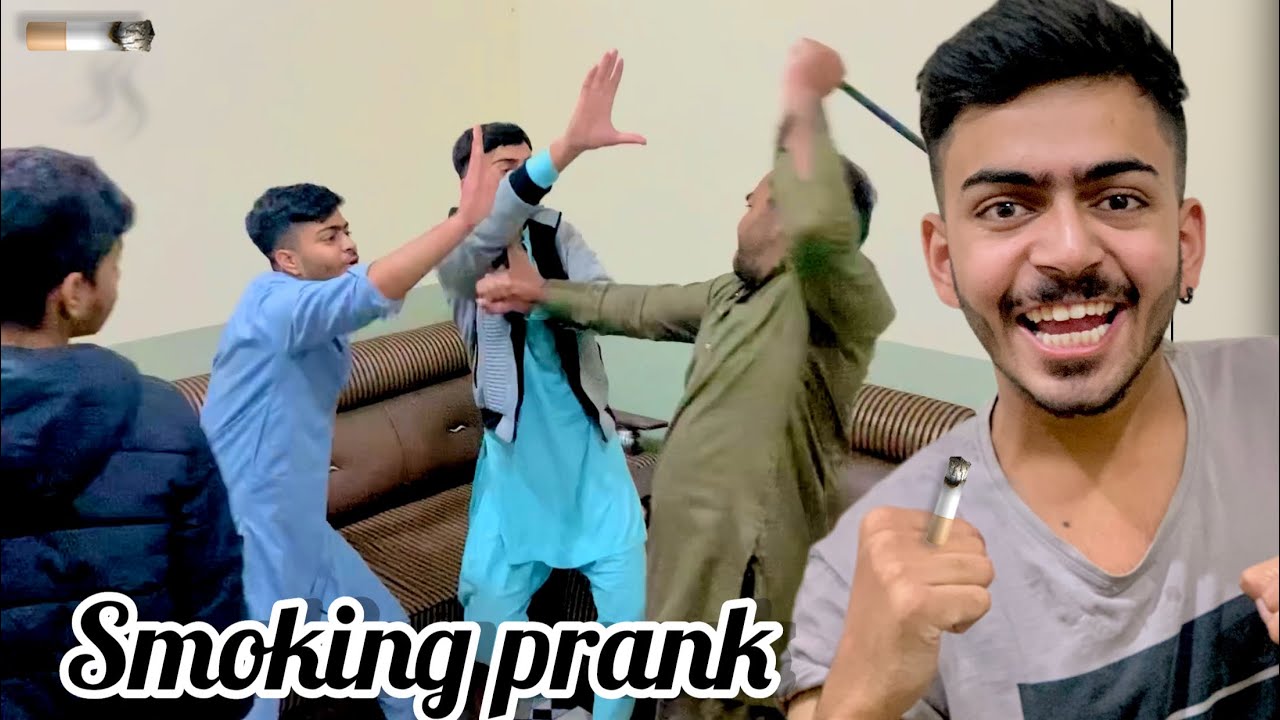 Smoking prank on Abu || Gone wrong || || - YouTube