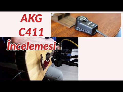SAHNEDE ÖTME DERDİNE SON VERİR Mİ? ( AKG C411 Yapışkan Kondenser Mikrofon İncelemesi)