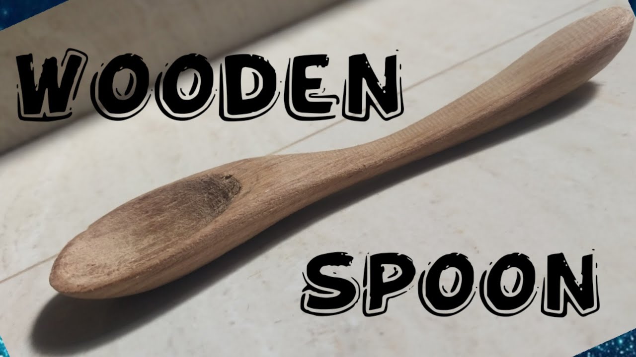 How to Make a Wooden Spoon ll Wood spoon - YouTube
