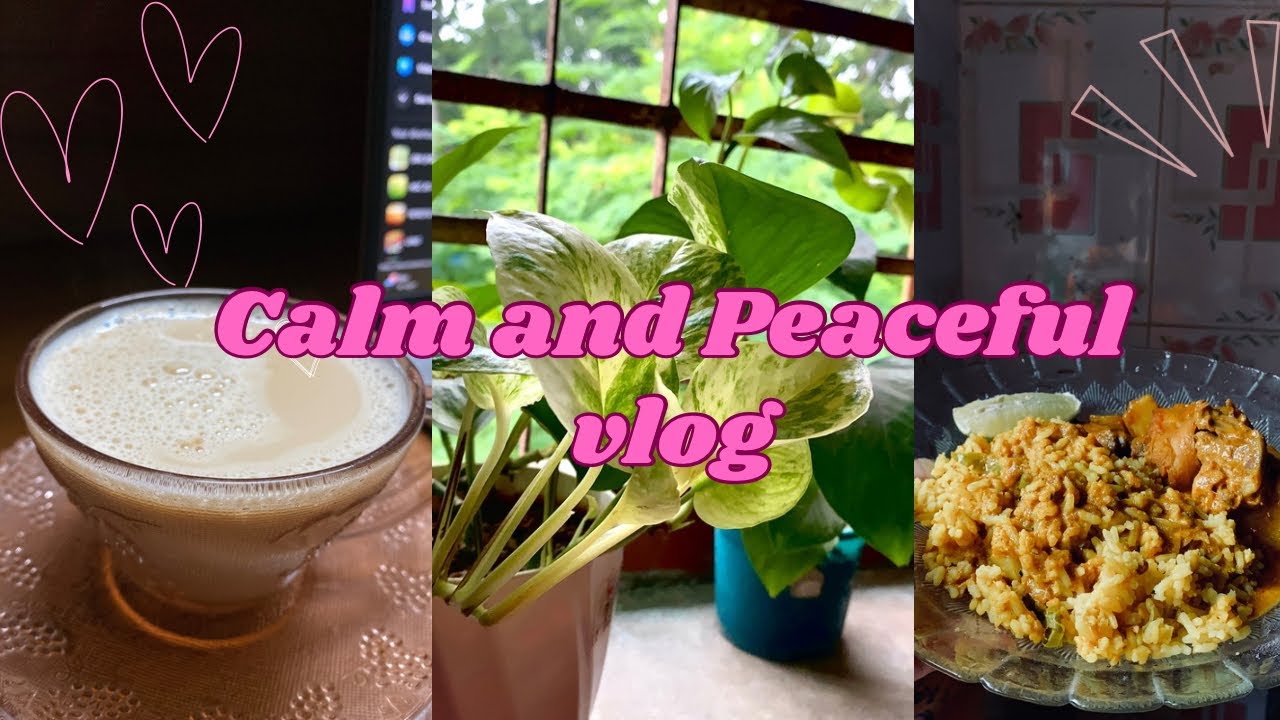 A calm and peaceful vlog💌||Realistic daily life🫶||rain,food,drama ...