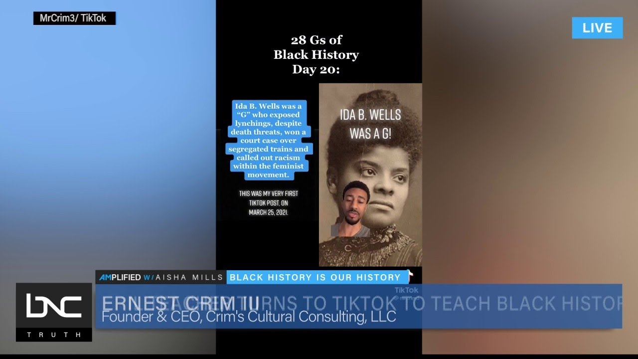 Illinois Teacher Uses Tik Tok to Teach Black History - YouTube