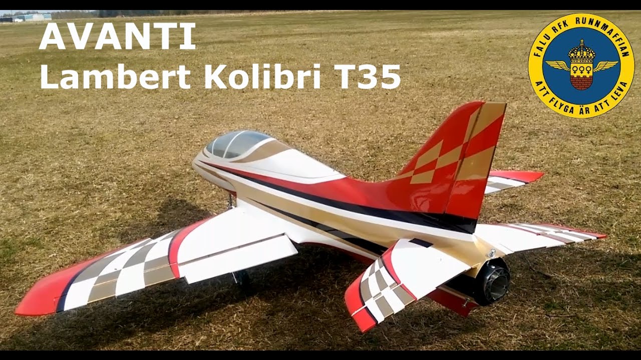 Fredric and his Avanti RC Jet T35 - YouTube