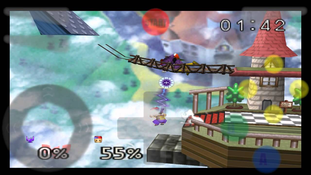 Super Smash Bros N64 Captain Falcon VS Ness - YouTube
