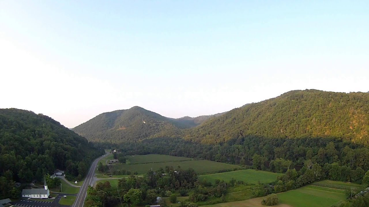 Embreeville Volunteer Fire Department TN. aerial shots - YouTube