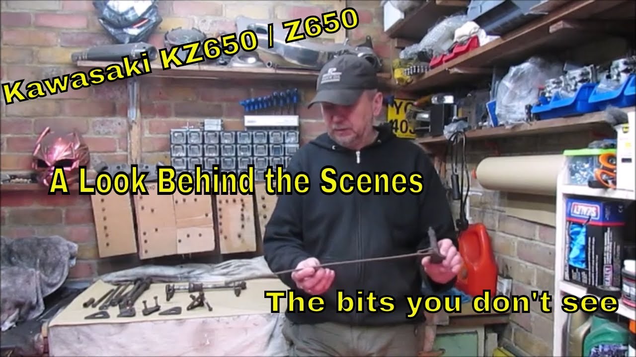 Kawasaki KZ650/Z650 B1 1977 - A look behind the scenes- part 42 - YouTube