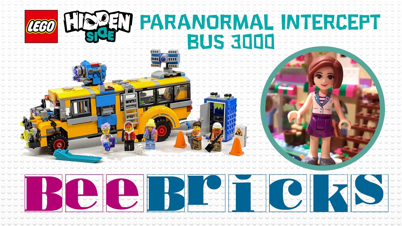 LEGO Hidden Side Paranormal Intercept Bus 3000 Review and App Game Play ...