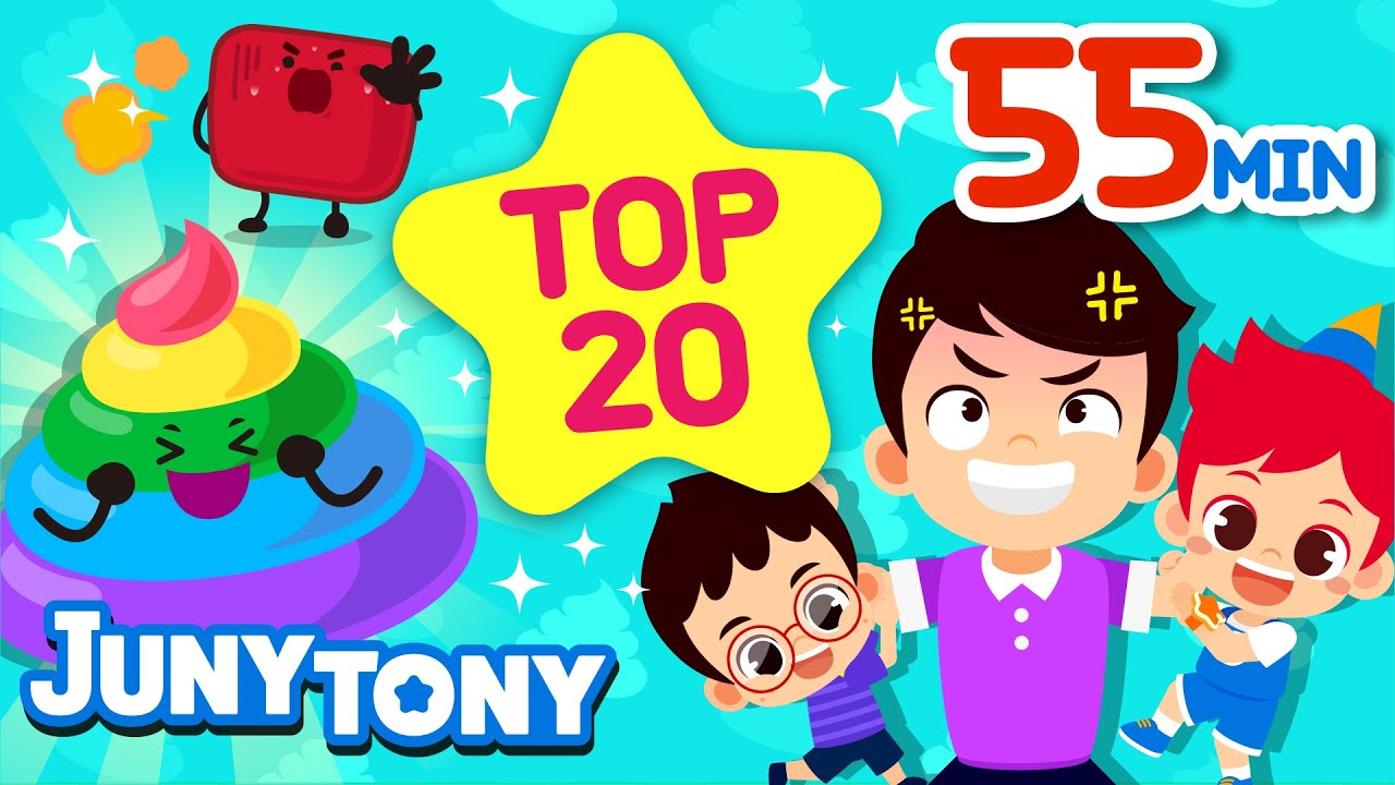 JUNYTONY 𝙏𝙊𝙋 20 Songs | 🏆BEST Kids Songs Compilation | Wonder Why ...