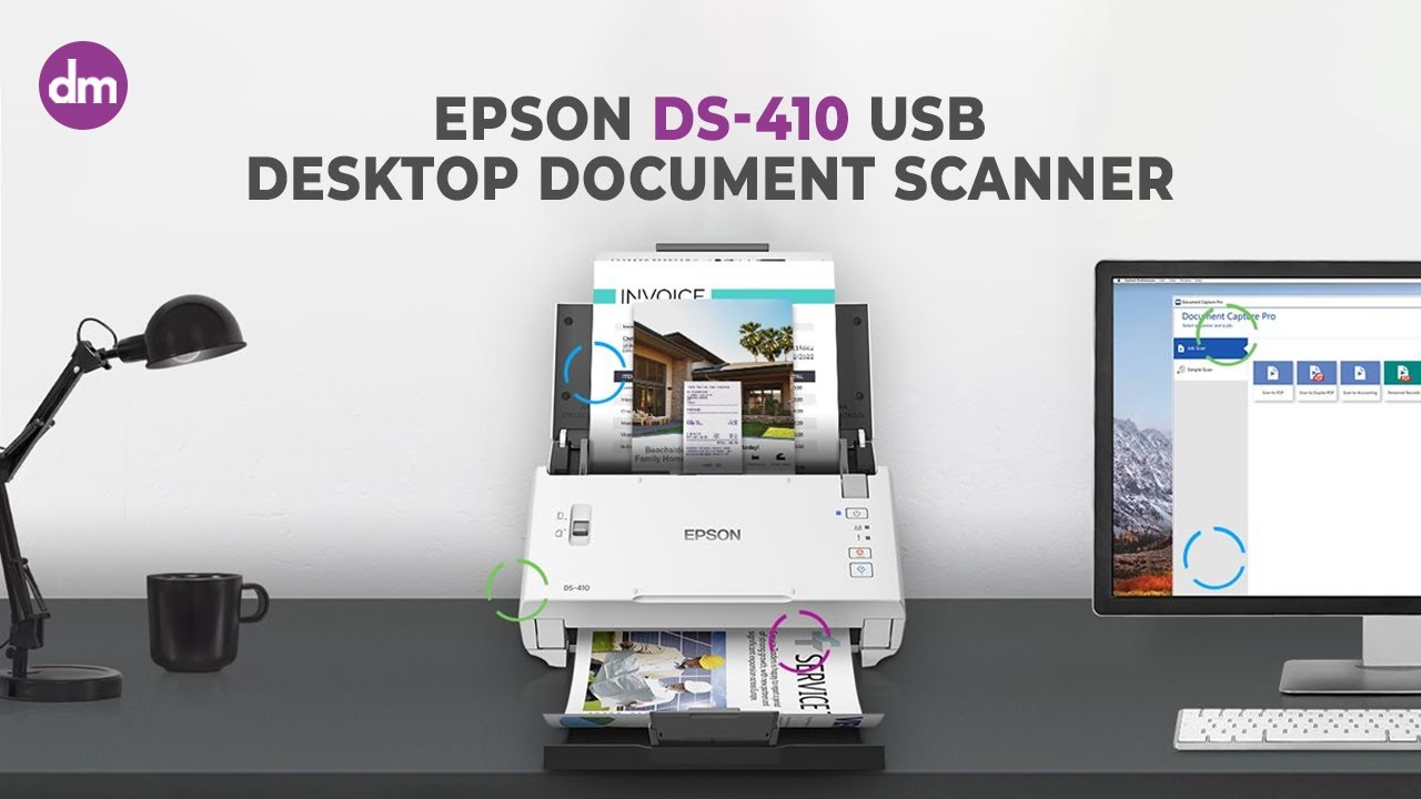Effortless Document Scanning with the Epson DS-410 | Boost Your ...