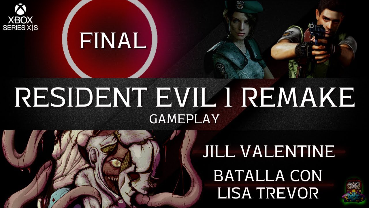 🔴RESIDENT EVIL 1 REMAKE | GAMEPLAY | FINAL | ESCAPANDO DE LISA TREVOR ...
