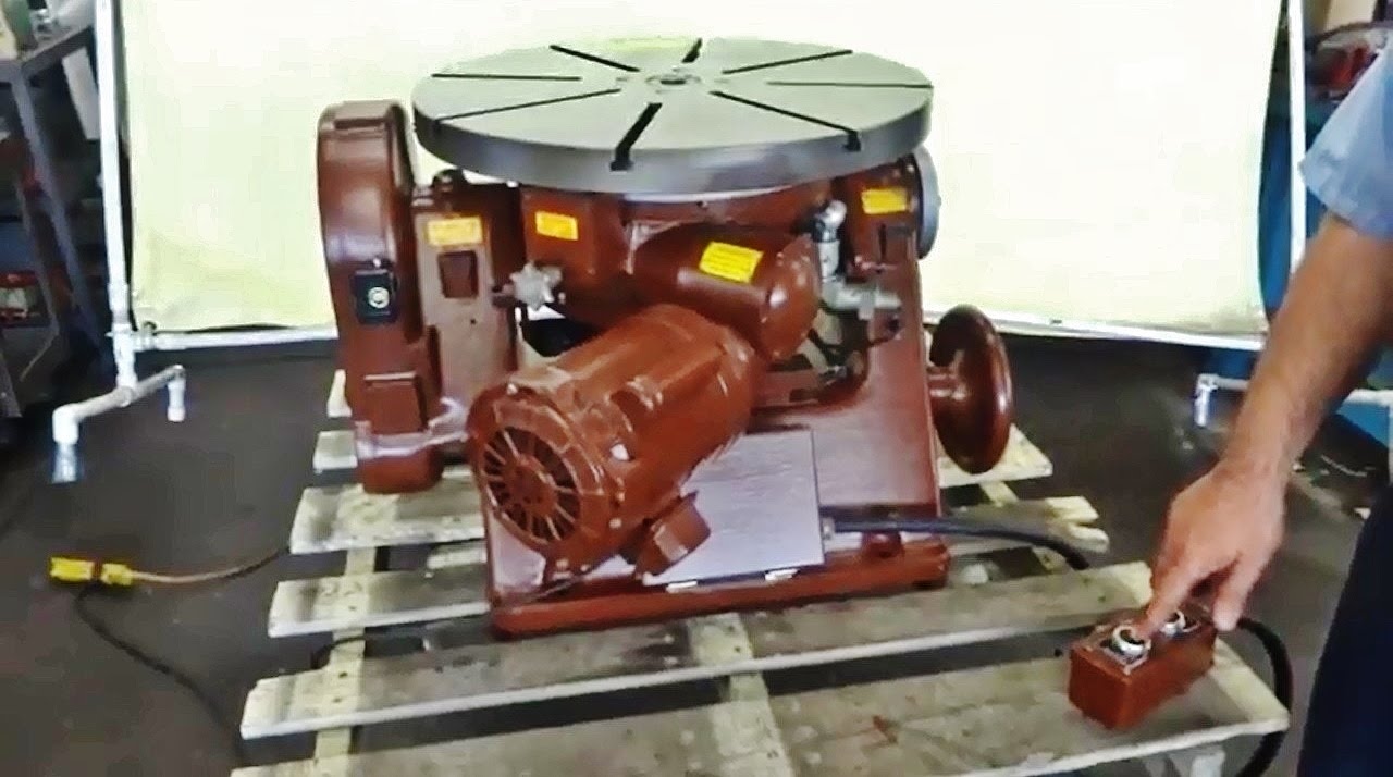 ROTAB 24" Motorized Rotary Table Model 24 - YouTube