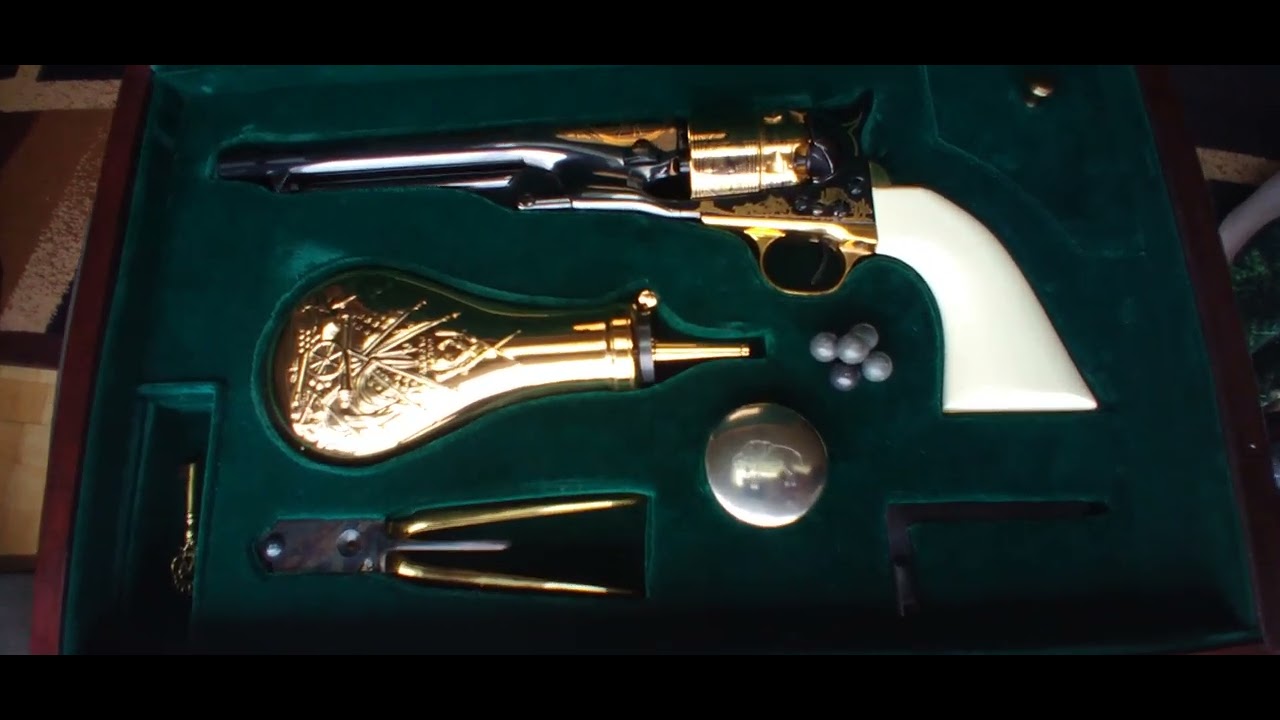 Buffalo Bill Commerative Colt Model 1860 Army Revolver - YouTube