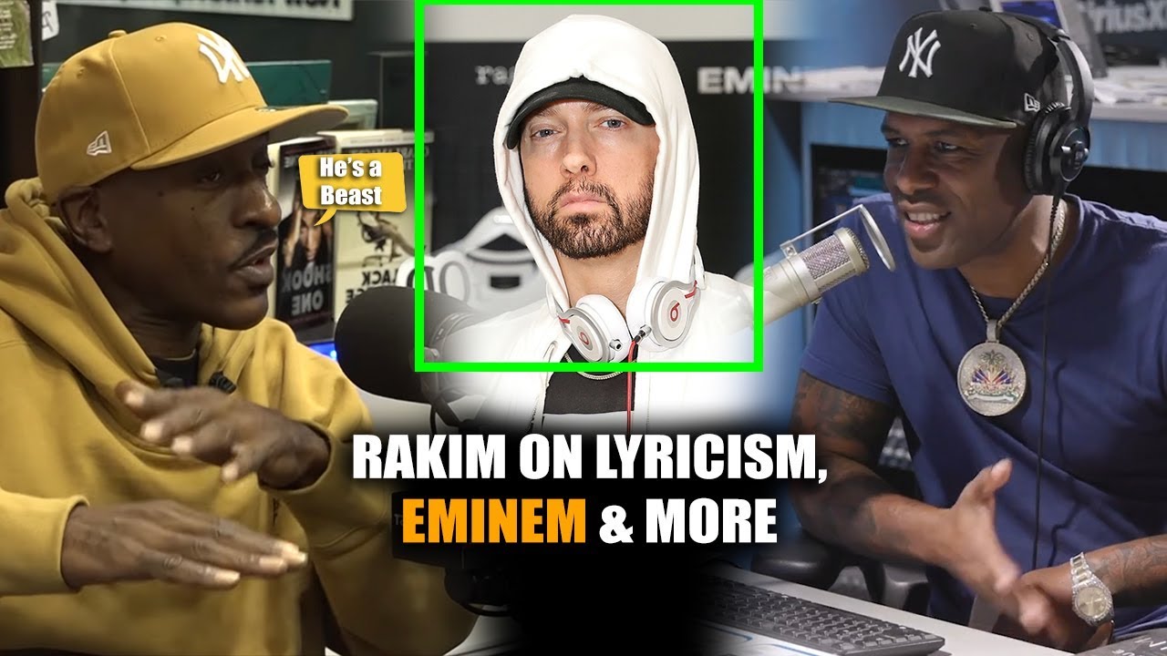 Rakim Talks About Eminem Lyricism, Says He’s “Colour Blind” Because ...