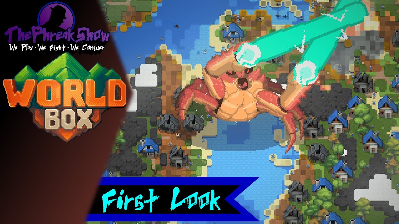 First Look - WorldBox - All Hail Crabzilla! - YouTube