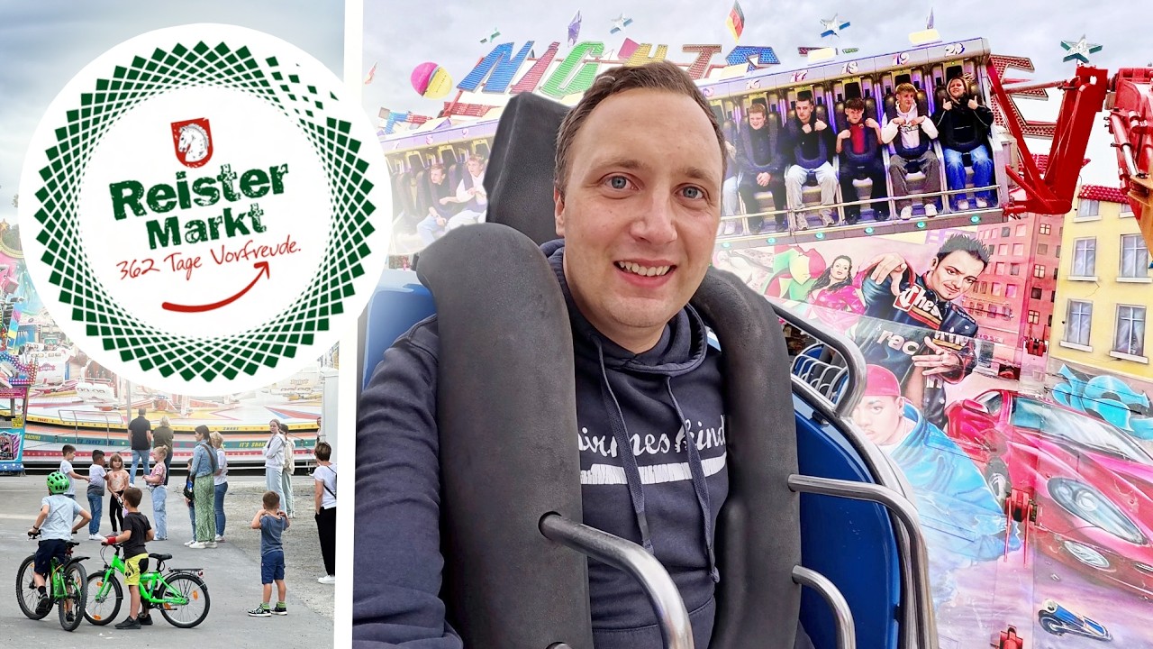 Reister Markt 2024 - Die Fahrgeschäfte übertreiben es KOMPLETT! 😲 - YouTube