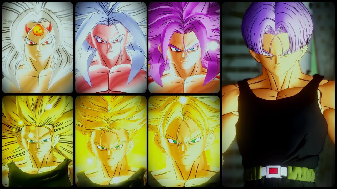 Dragonball Xenoverse 2 | Showcasing AF Trunks - YouTube