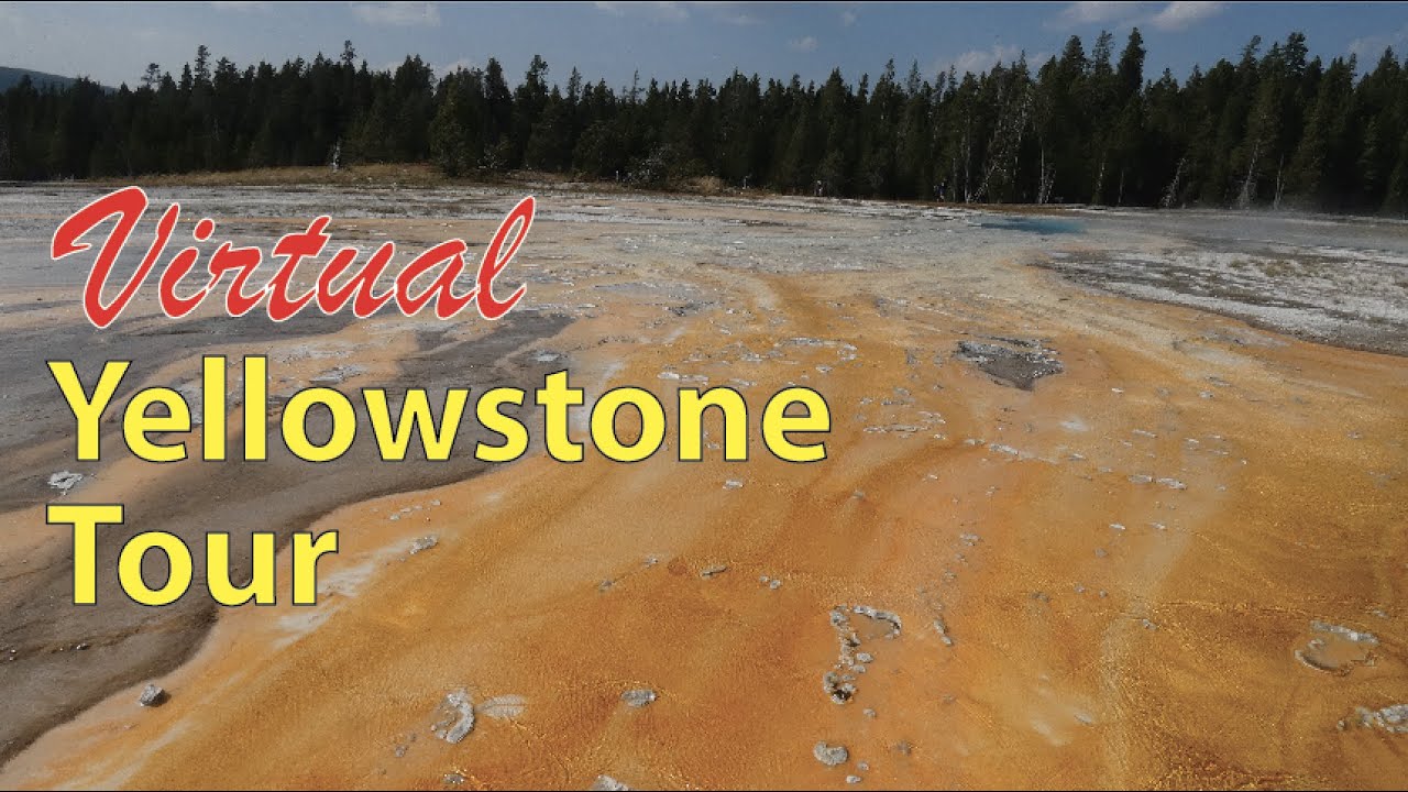 Geyser Hill Lower Loop Trail: Virtual Yellowstone Tour! - YouTube