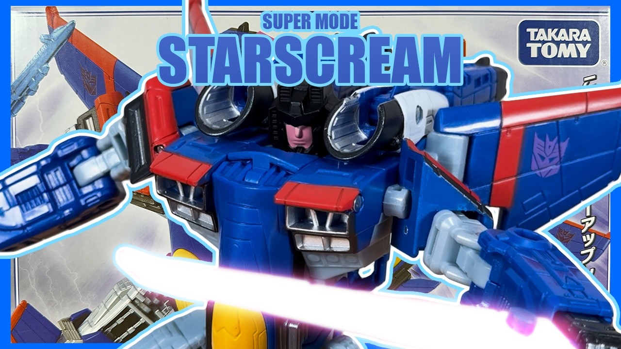 Blue is BETTER! - STARSCREAM Super Mode (#transformers Legacy TL-EX ...