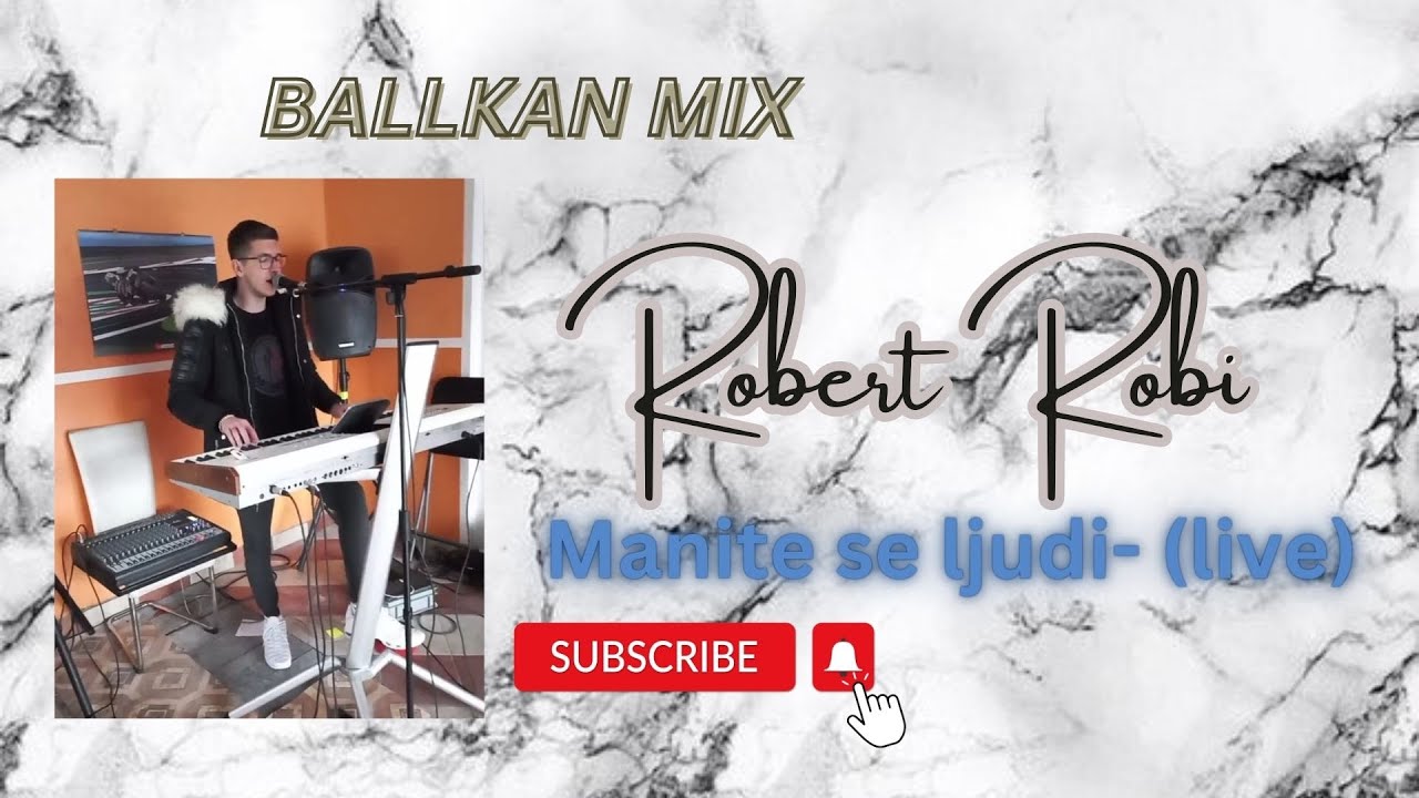 Robert Robi - Manite se ljudi (live) - YouTube
