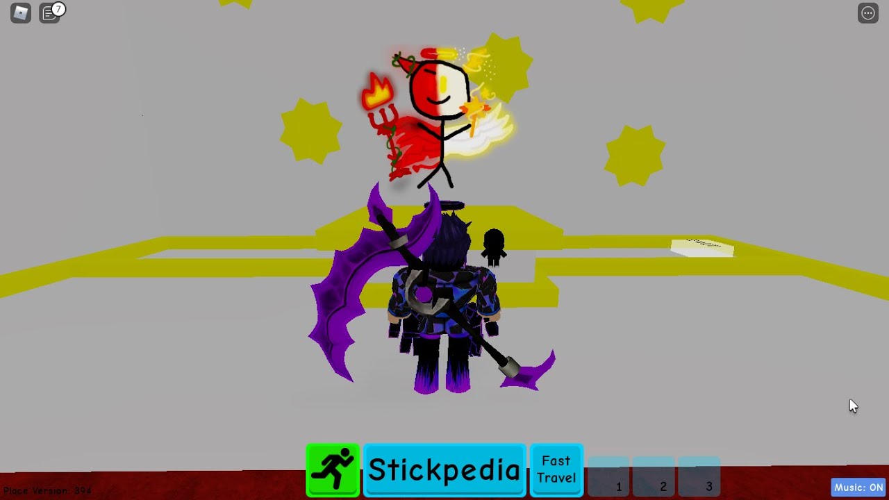 How to get the divine stickman (roblox find the stickman) - YouTube