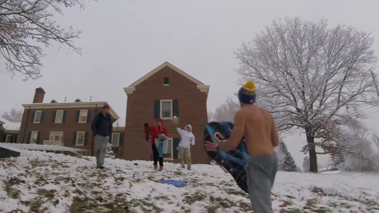 Miami University Snow Day - YouTube