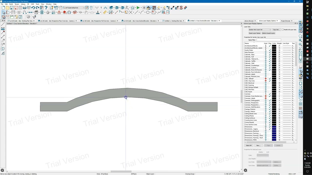 Polyline Solid Arc - Facit Angle - Chief Architect - YouTube