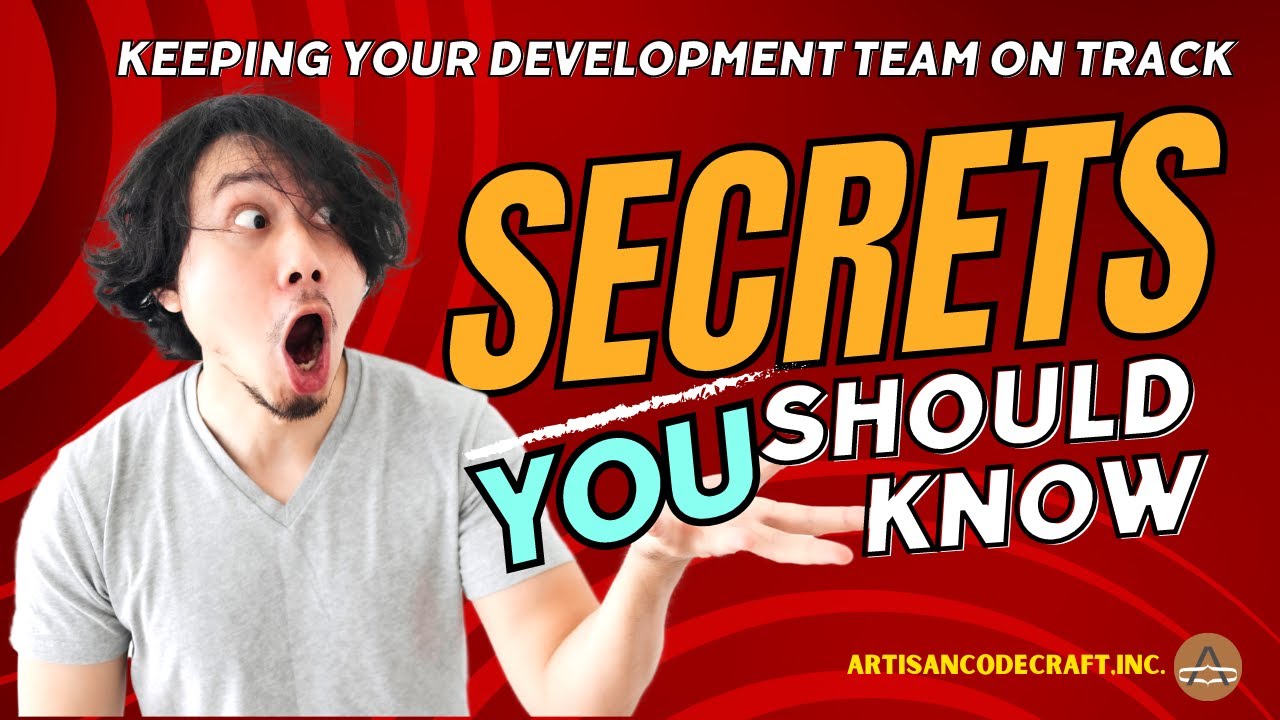 Secret to Keeping Your Dev Team On Track - YouTube