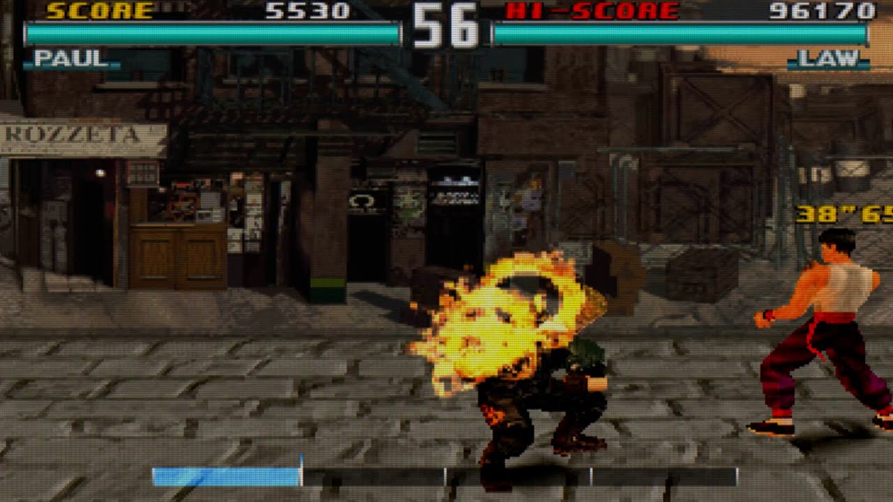 Tekken 3 PSOne Tekken Force Mode(Full GamePlay) - YouTube