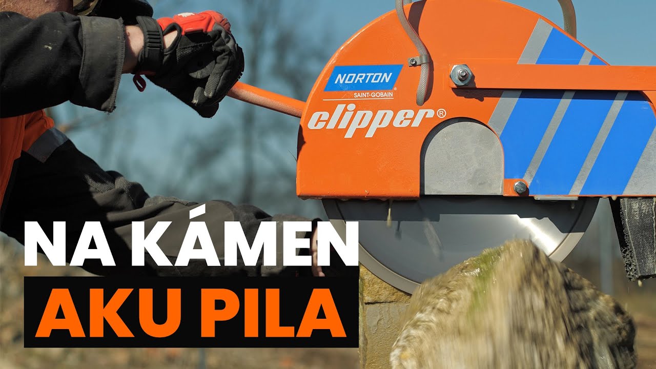 Vyzkoušel jsem akumulátorovou pilu na zdivo Norton Clipper CM 350B - YouTube