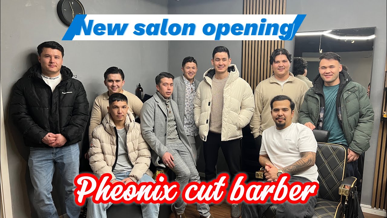 New salon opening in Sweden Gothenburg/Lerum|| Pheonix cut barber|| 💈💈 ...