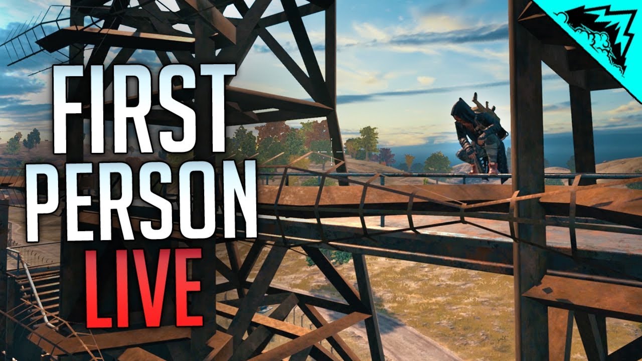 FIRST PERSON PUBG - Player Unknown's Battlegrounds Gameplay LIVESTREAM ...