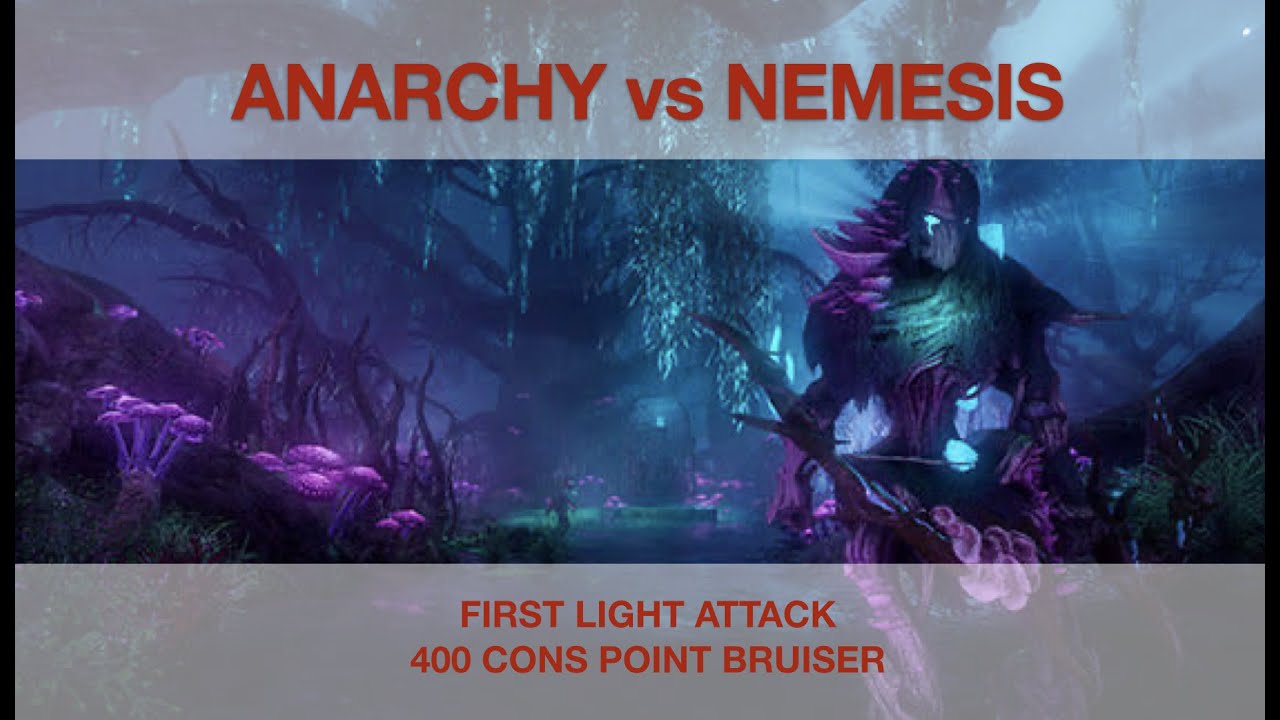 New World - Anarchy vs Nemesis First Light Attack 400 Cons Point ...