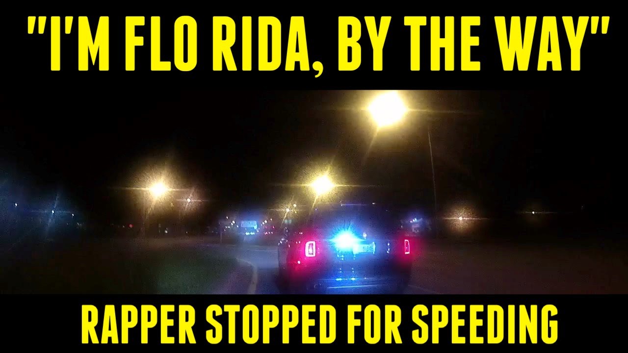 Rapper "Flo Rida" Caught Speeding in Rolls Royce - YouTube