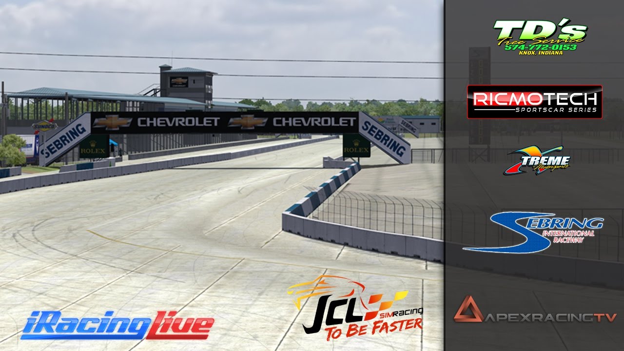 Ricmotech SCS S8-Round 2 Sebring - YouTube