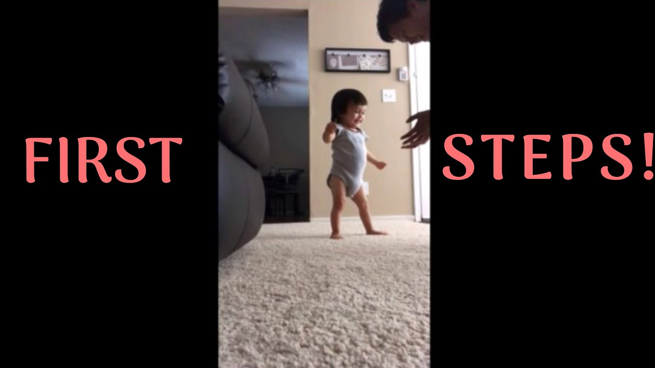 Baby's First Steps - YouTube
