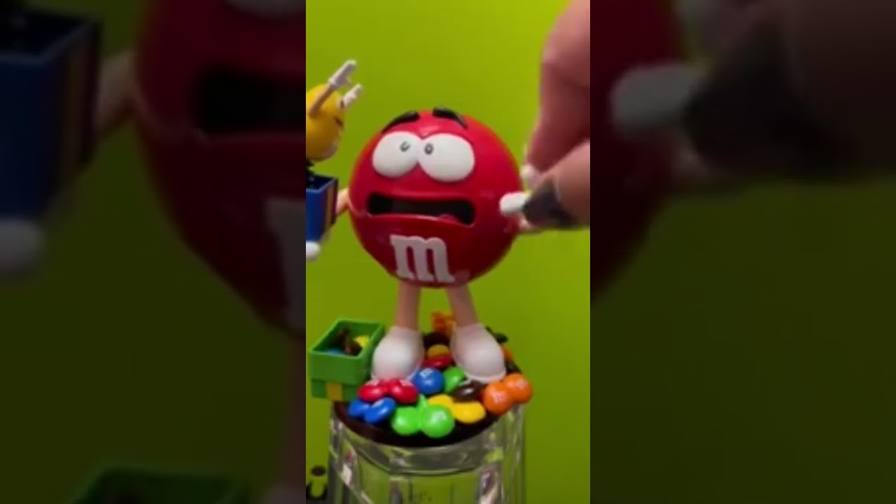 Asmr Dispenser Mandm Candy Dispenser Satisfying Sounds Viral Trending