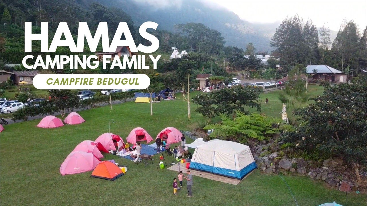 HAMAS Camping Family di Campfire Bedugul - YouTube