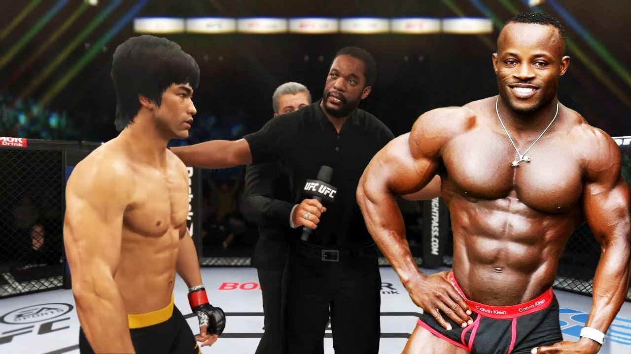 PS5 | Bruce Lee vs. Congo Bodybuilder (EA Sports UFC 4) - YouTube
