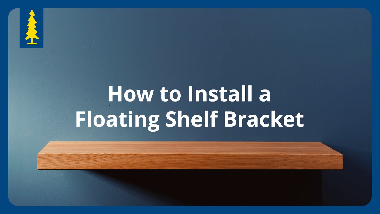How to Install a Shelfology Floating Shelf - YouTube